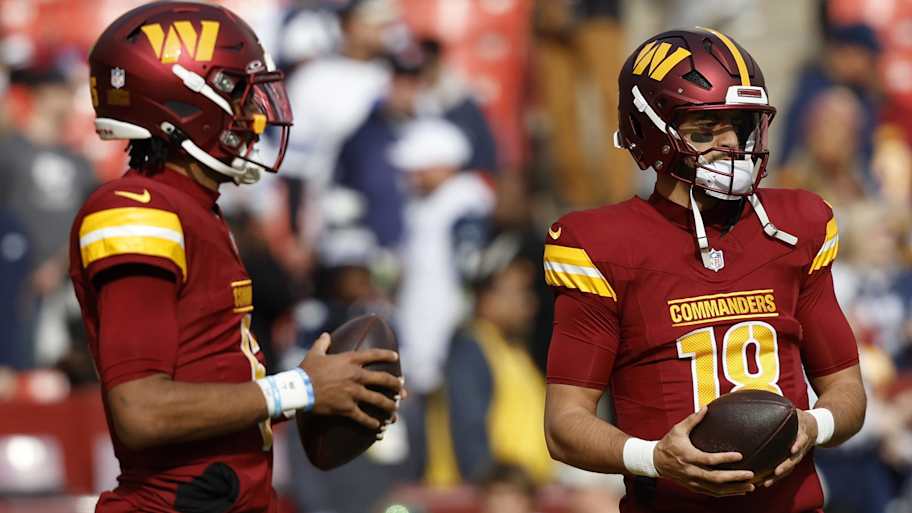 Marcus Mariota Offers Advice to Jayden Daniels About Playing Through ...