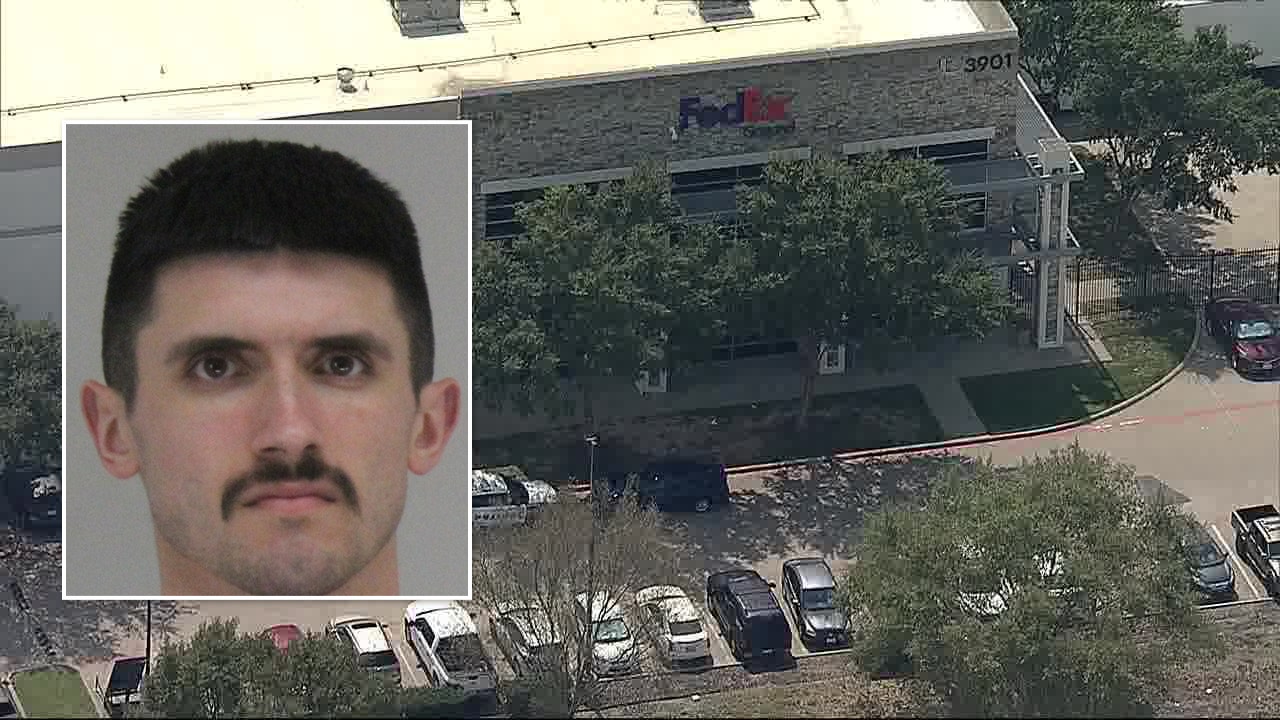West Dallas FedEx employee attacked with hammer, shot in parking lot ...