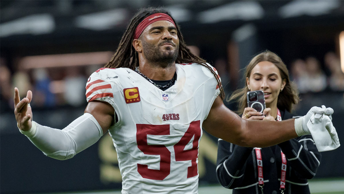 49ers open Fred Warner's practice window with hope of NFC title game return