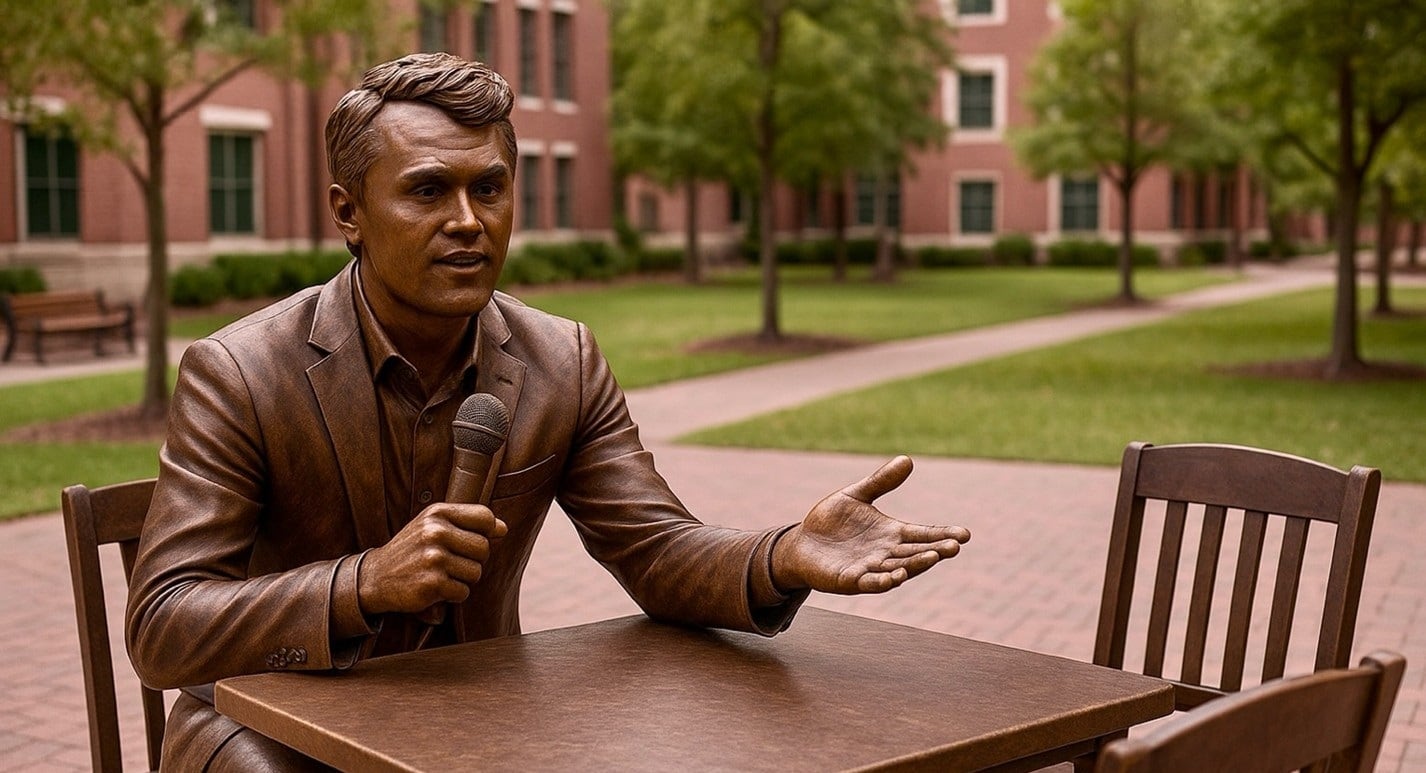 Florida college to build statue of conservative activist Charlie Kirk