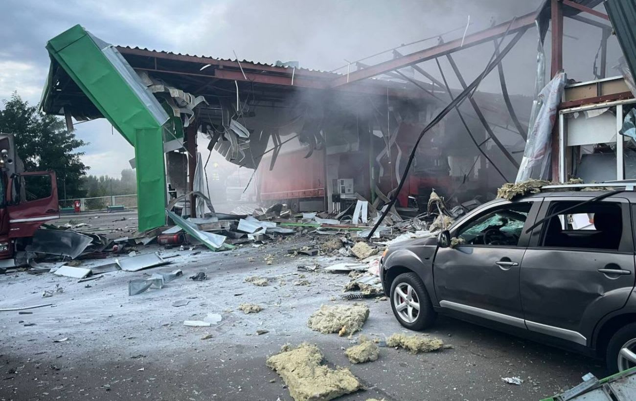 Russia destroys gas station near Poltava with drone strike, causing ...