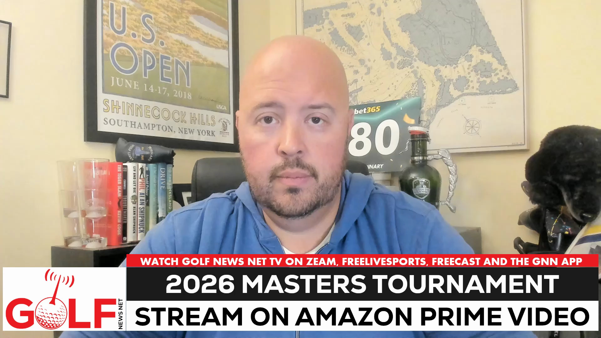 Amazon Prime Video to join ESPN, CBS in broadcasting 2026 Masters