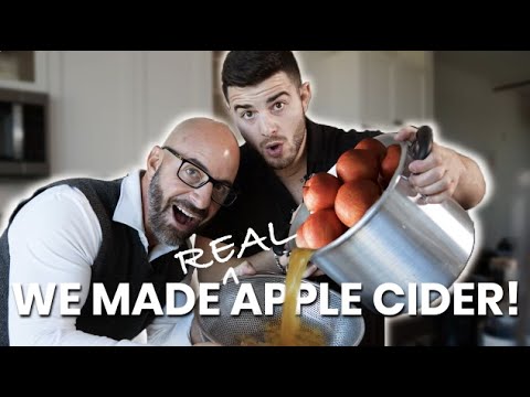 THE ONLY APPLE CIDER RECIPE YOULL NEED! | Johnny Drinks