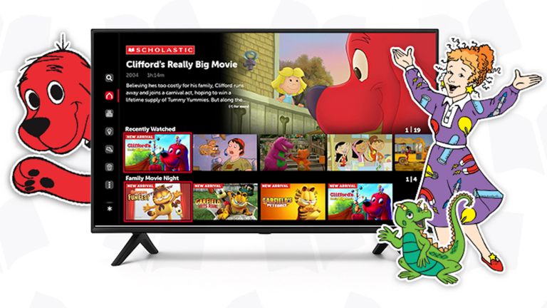 Scholastic Launches New Streaming Service For Kids and Families