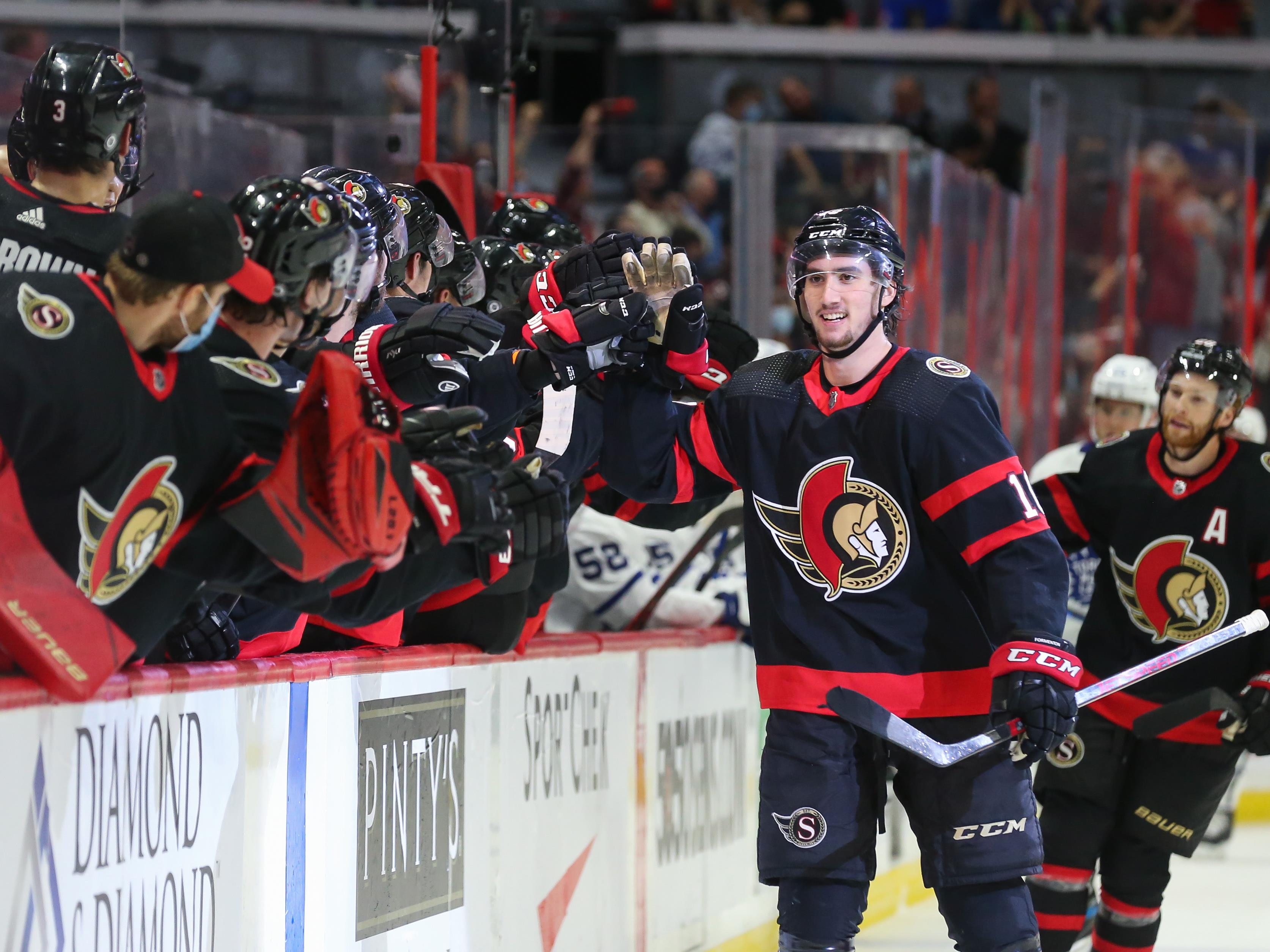 Alex Formenton ne sera pas de retour avec les Sénateurs