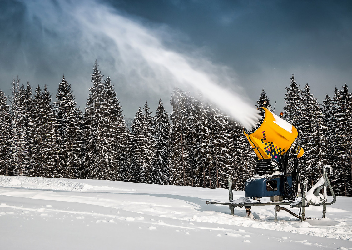 Our New Favorite Pre-Winter Trend? Ski Resort Snow Gun Impressions