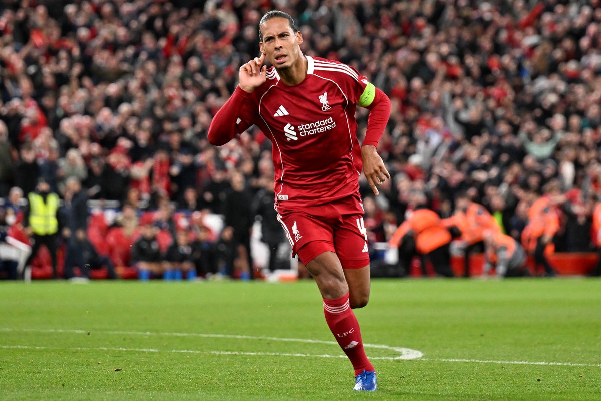 Liverpool v Atletico Madrid live: Van Dijk scores dramatic winner as ...