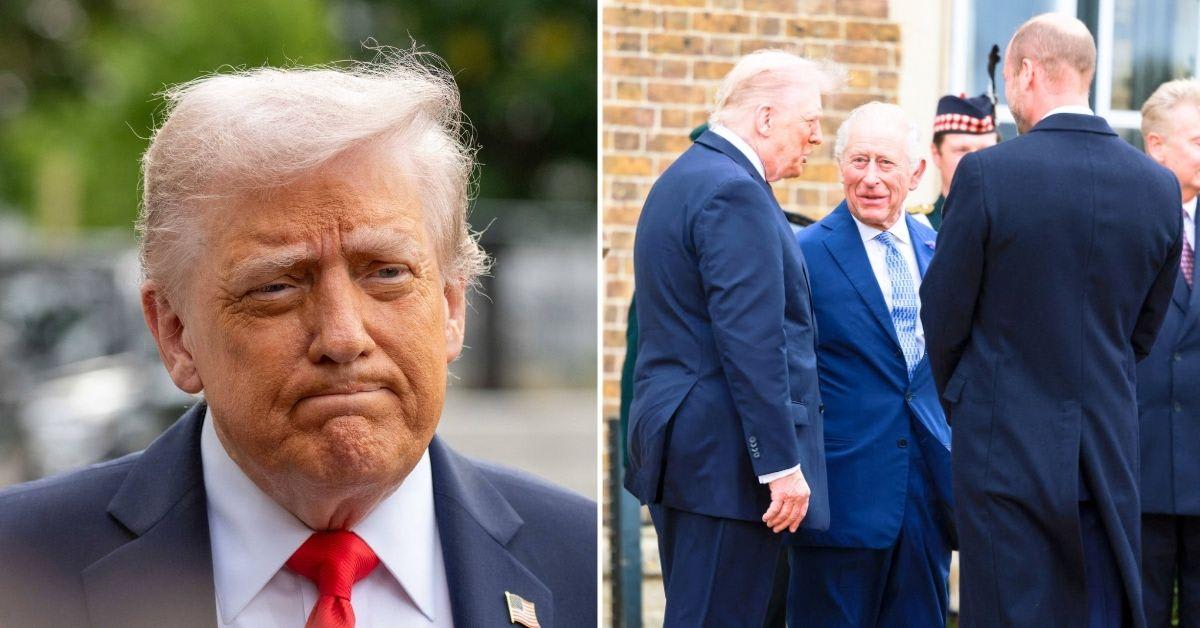 Donald Trump's Real Height Exposed After 6'3" Prince William Towers ...