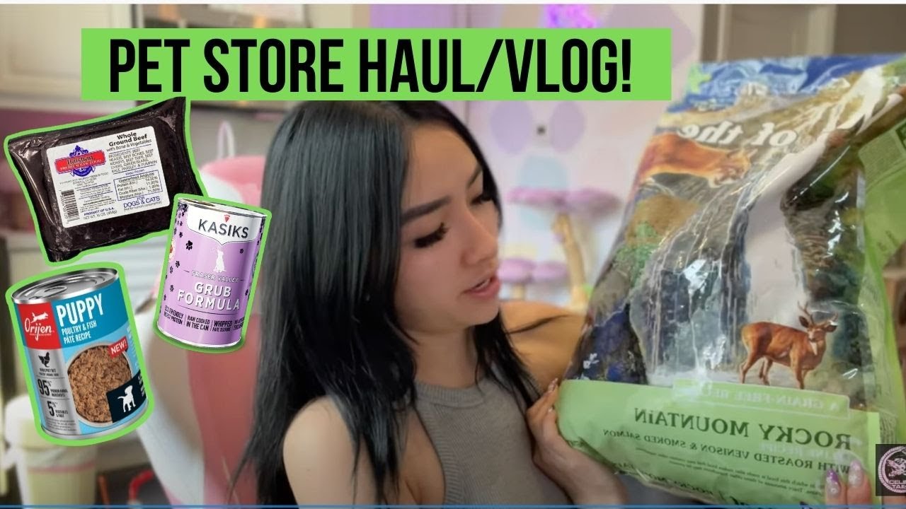 Come pet store shopping with me and see what my pets picked out