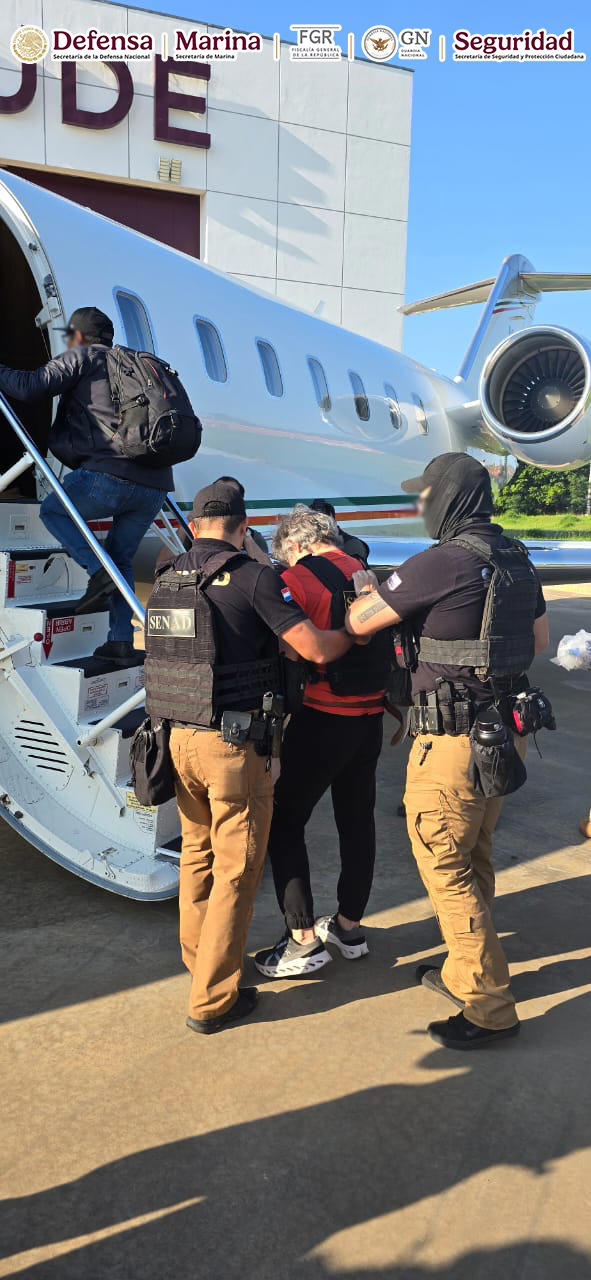 Paraguay expulsa a Hernán Bermúdez Requena y lo entrega a autoridades mexicanas