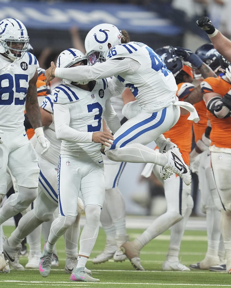 Tale of 2 kickers: Shrader leads NFL with 9 field goals while Colts ...