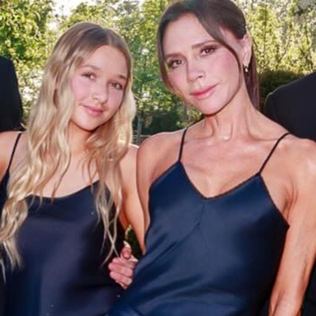 Watch: Harper Beckham, 14, is a mini Baby Spice as she dances alongside ...