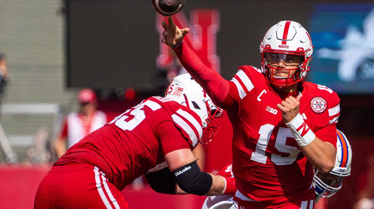 Nebraska football’s Dylan Raiola reveals what he takes from Patrick ...