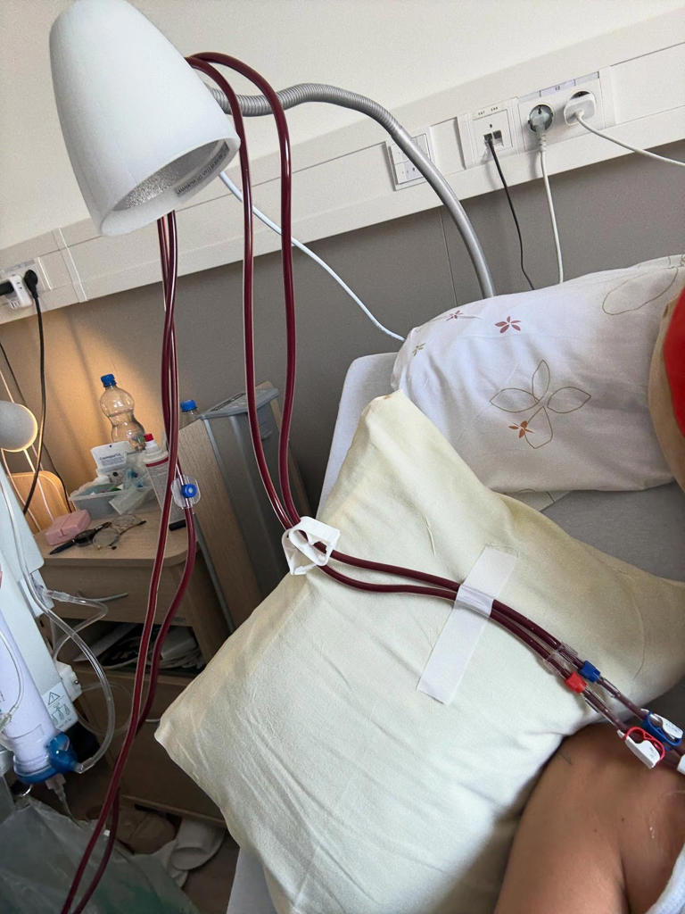 Bella Hadid posts alarming pics from hospital bed as sister Gigi urges ...