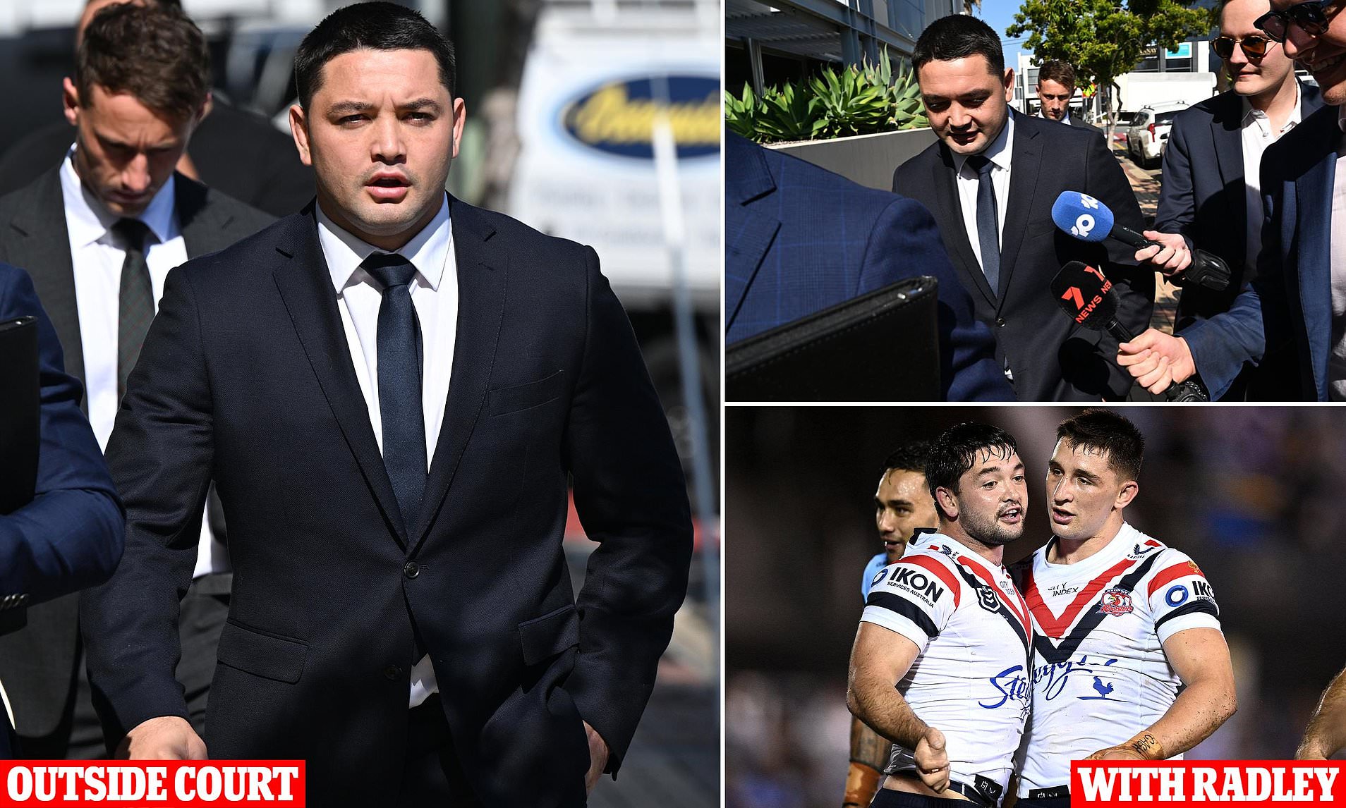 Footy bad boy Brandon Smith gets bail as he fronts court on drugs and ...