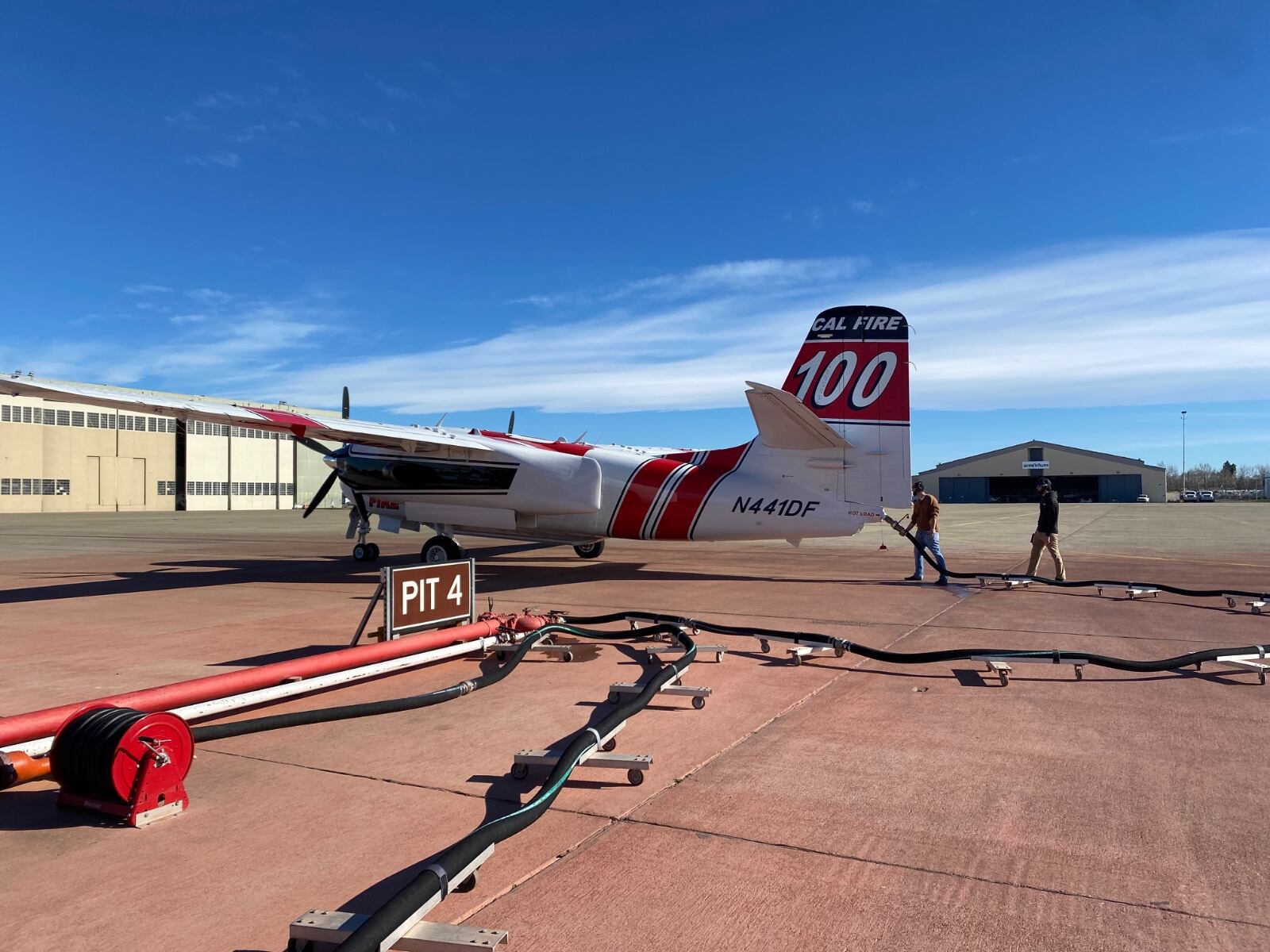CAL FIRE unit pumps 1,000,000 gallons of retardant on blazes this fire ...