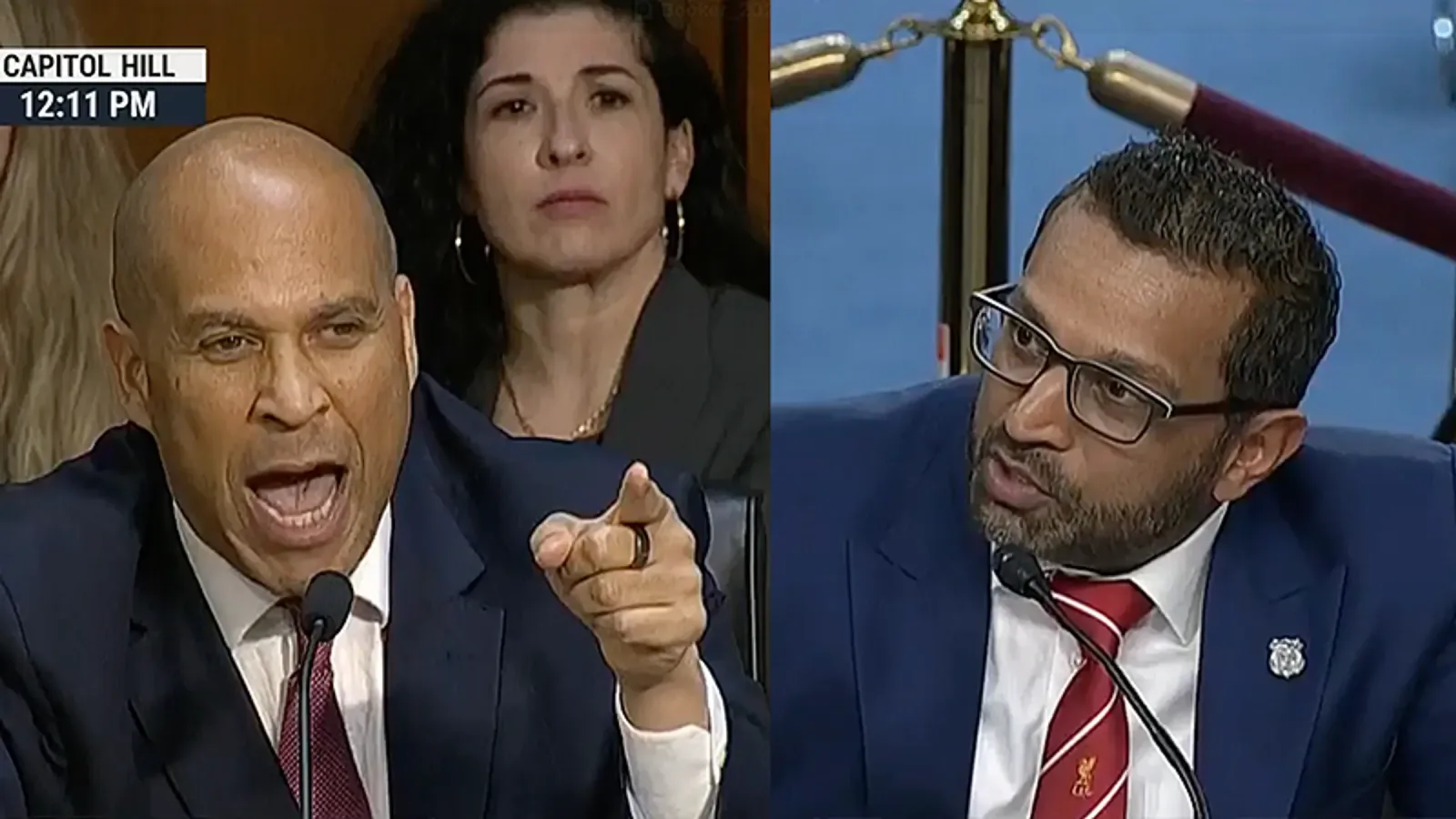 Booker S Criticism Sends Kash Patel Into Furious Meltdown During Tense
