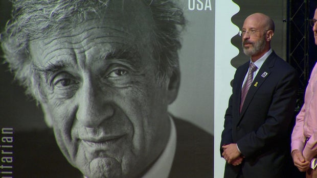 Holocaust survivor and author Elie Wiesel honored with stamp as part of ...