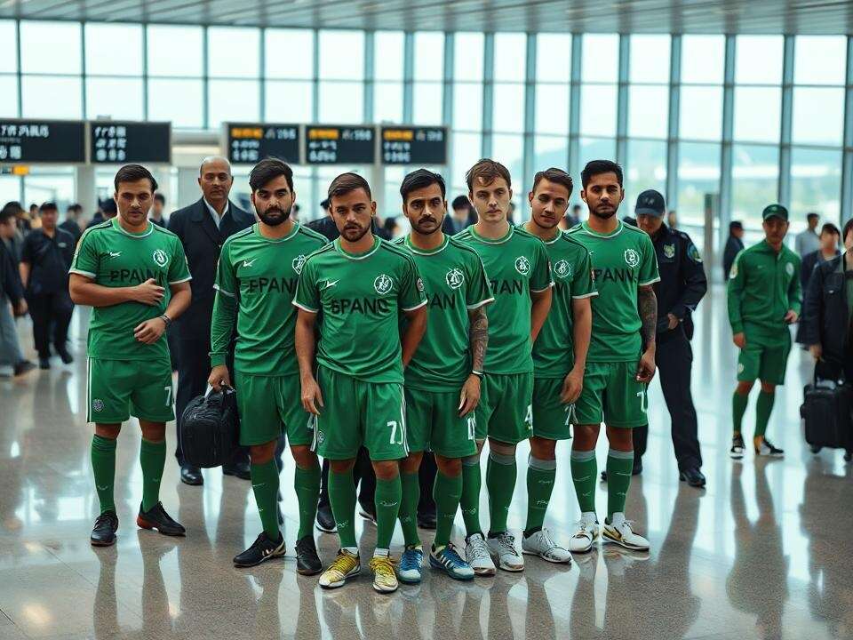 Fake Pakistan football team in official green kits deported from Japan