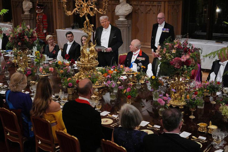 Trump and King Charles III praise special bond between US and UK in ...
