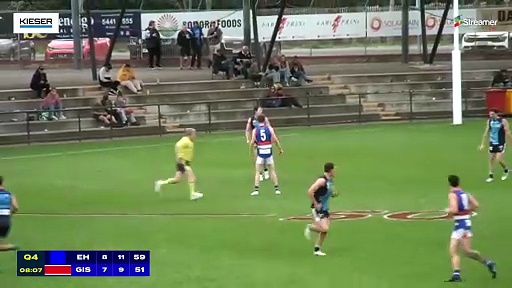 Dylan Hanley v Gisborne, 2025 preliminary final.