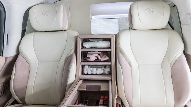 Lexus LX Glam Concept Turns The Big SUV Into A Mobile Beauty Salon