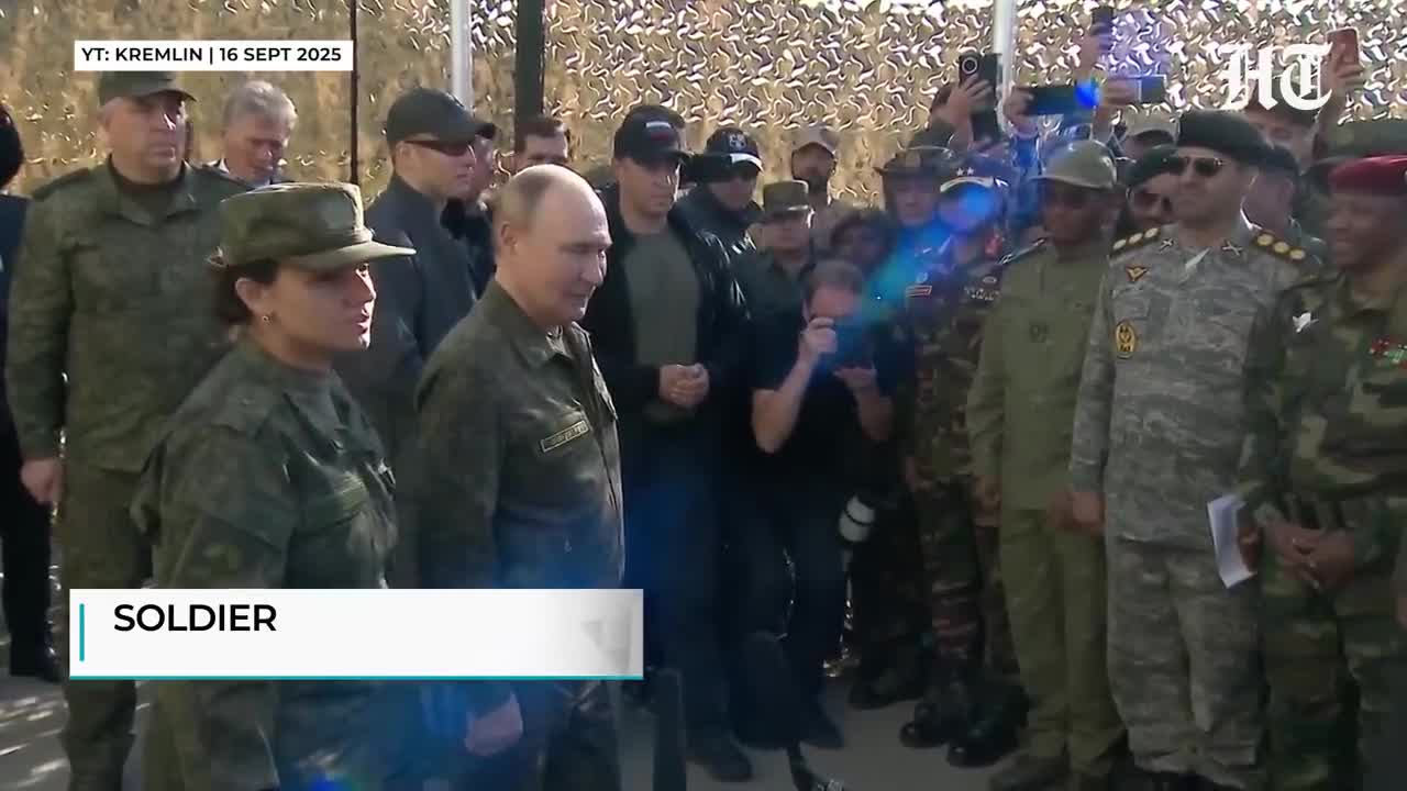 In Army Uniform, Putin's Final Warning To NATO? Zapad Vs 'Eastern ...