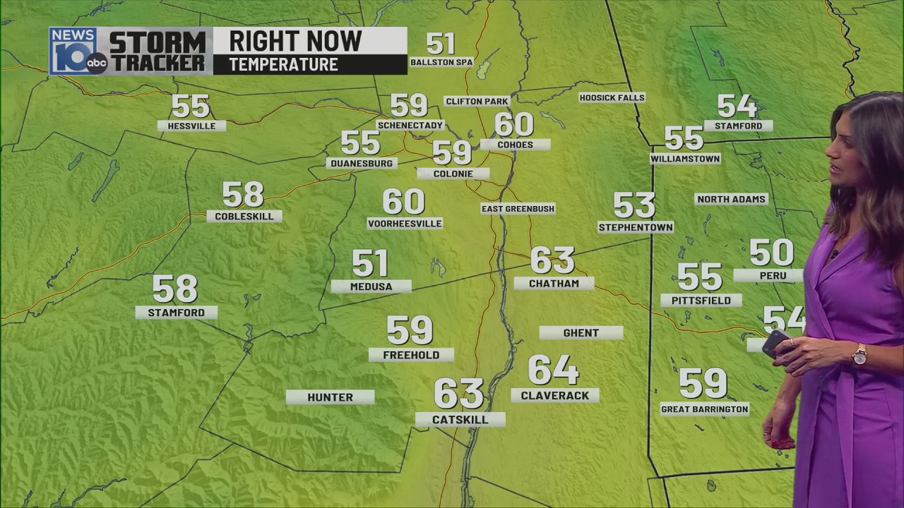Becoming Mostly Sunny Warmer Thursday