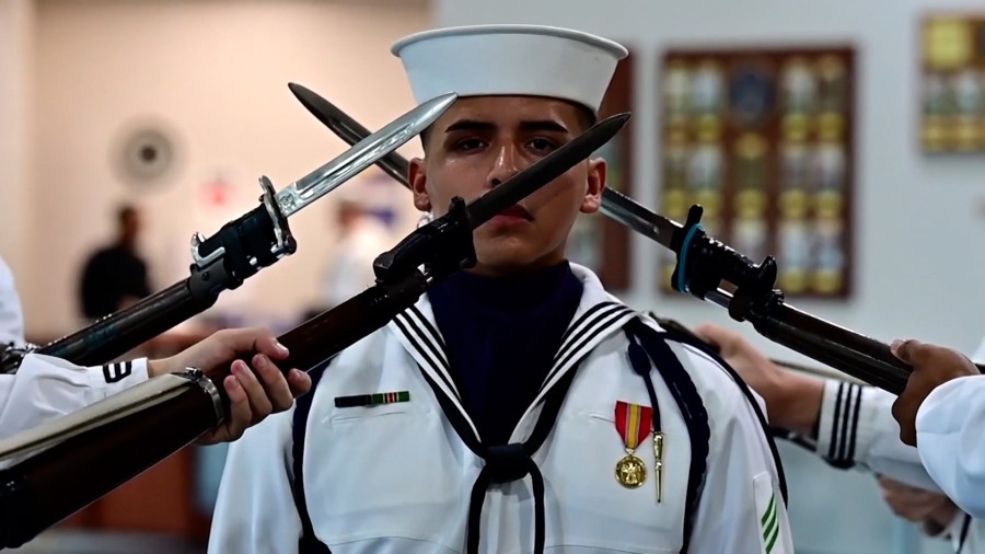 Local students get a taste of Navy life with high-tech training