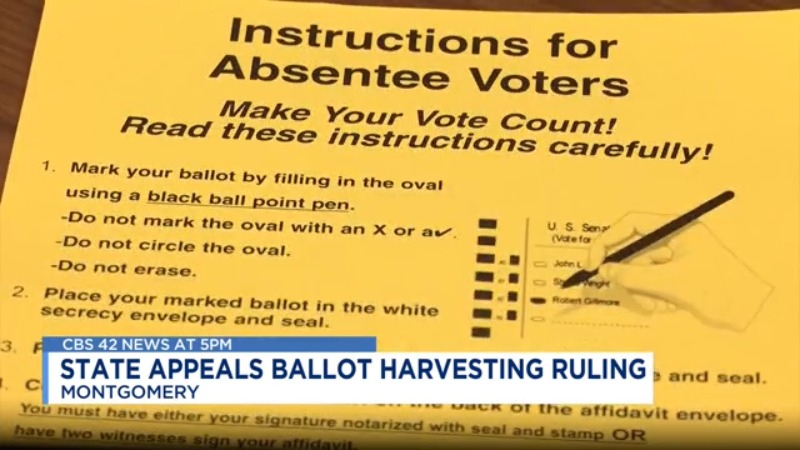 How strict should the absentee ballot process be in Alabama?