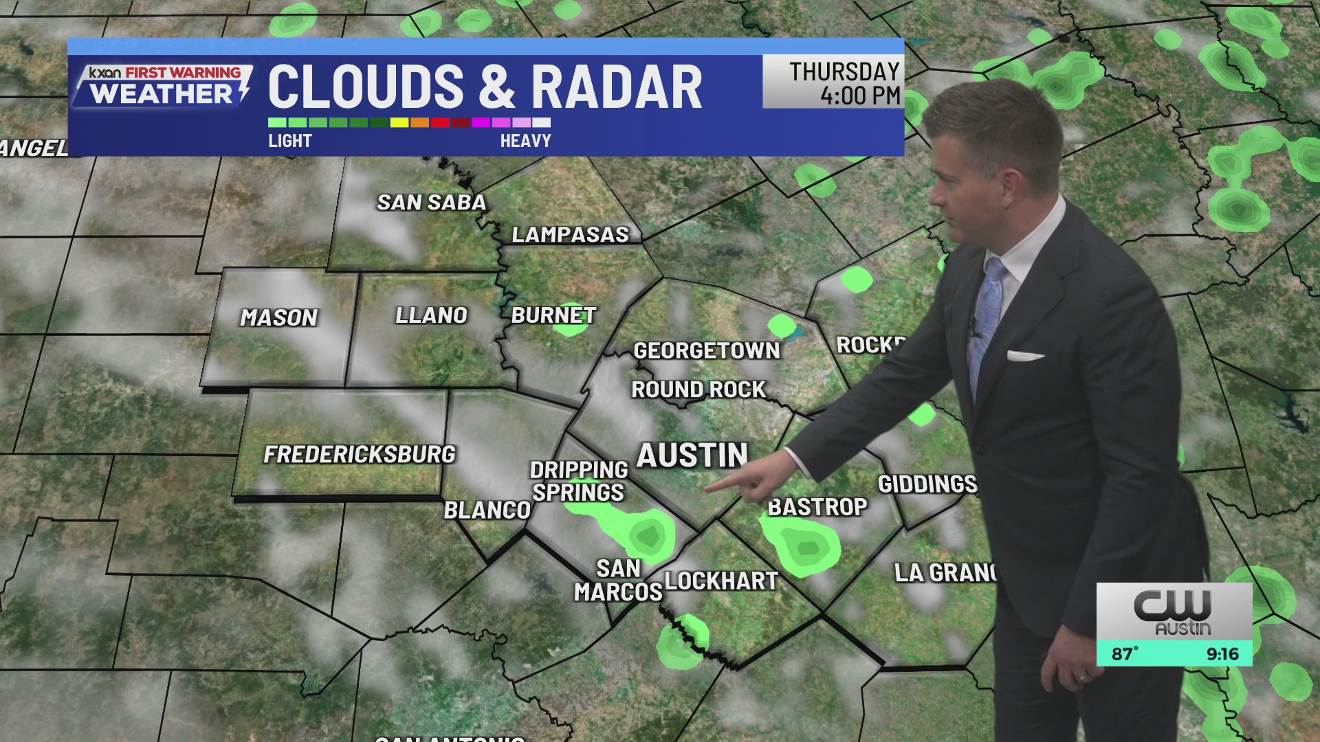 Only spotty showers in Central Texas until early next week | KXAN ...