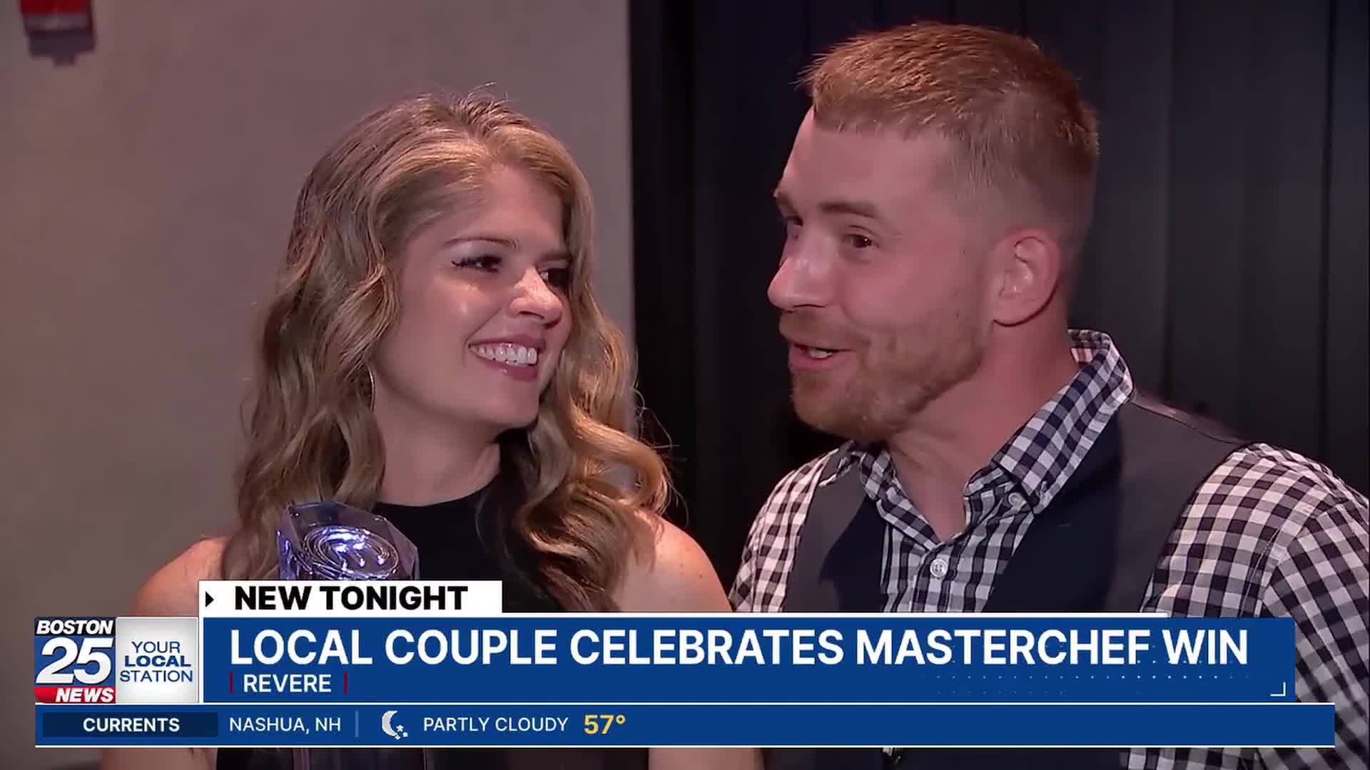 ‘Pretty surreal’: Revere couple become Master Chef champs, get engaged ...
