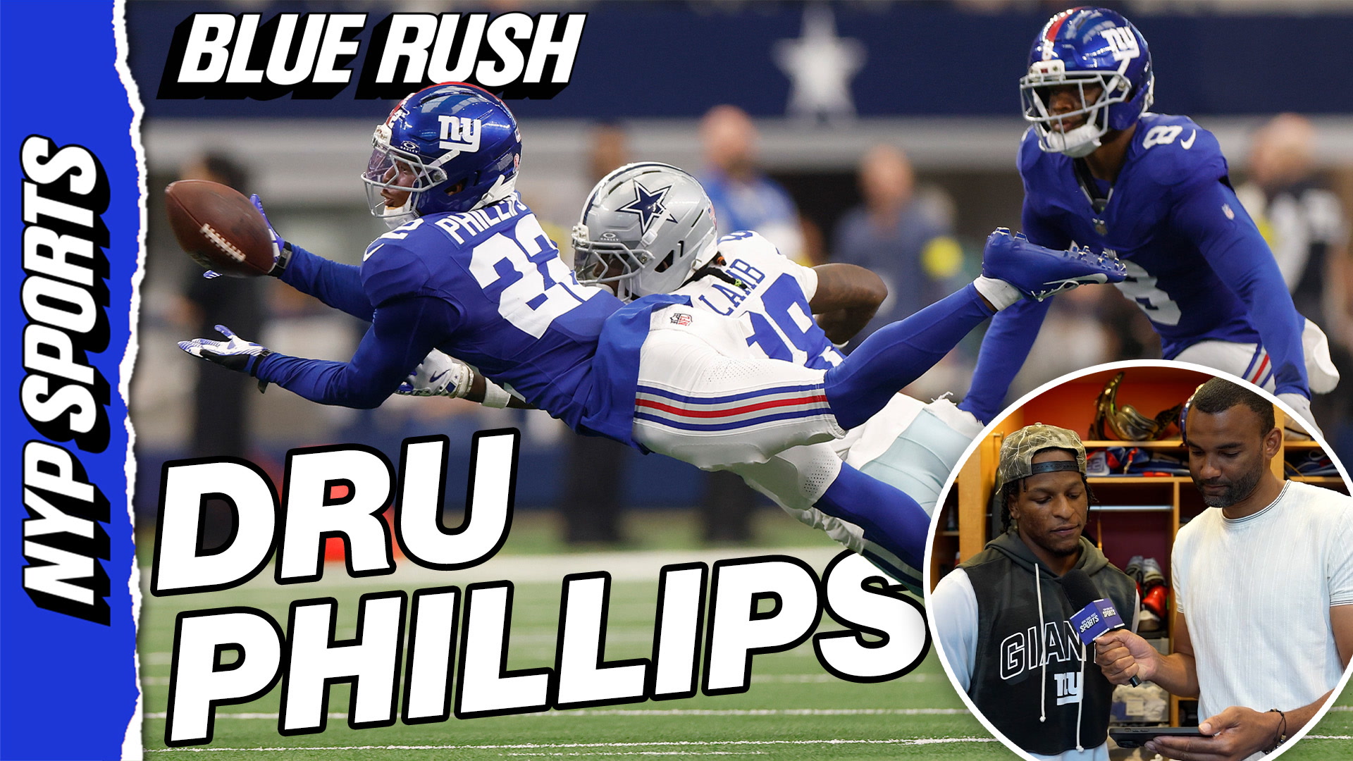 Giants CB Dru Phillips breaks down the film on his interception in Week ...