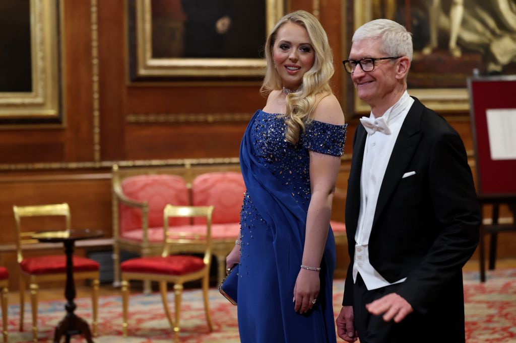 Tiffany Trump's 'Princess Kate style' dress went under the radar at UK ...