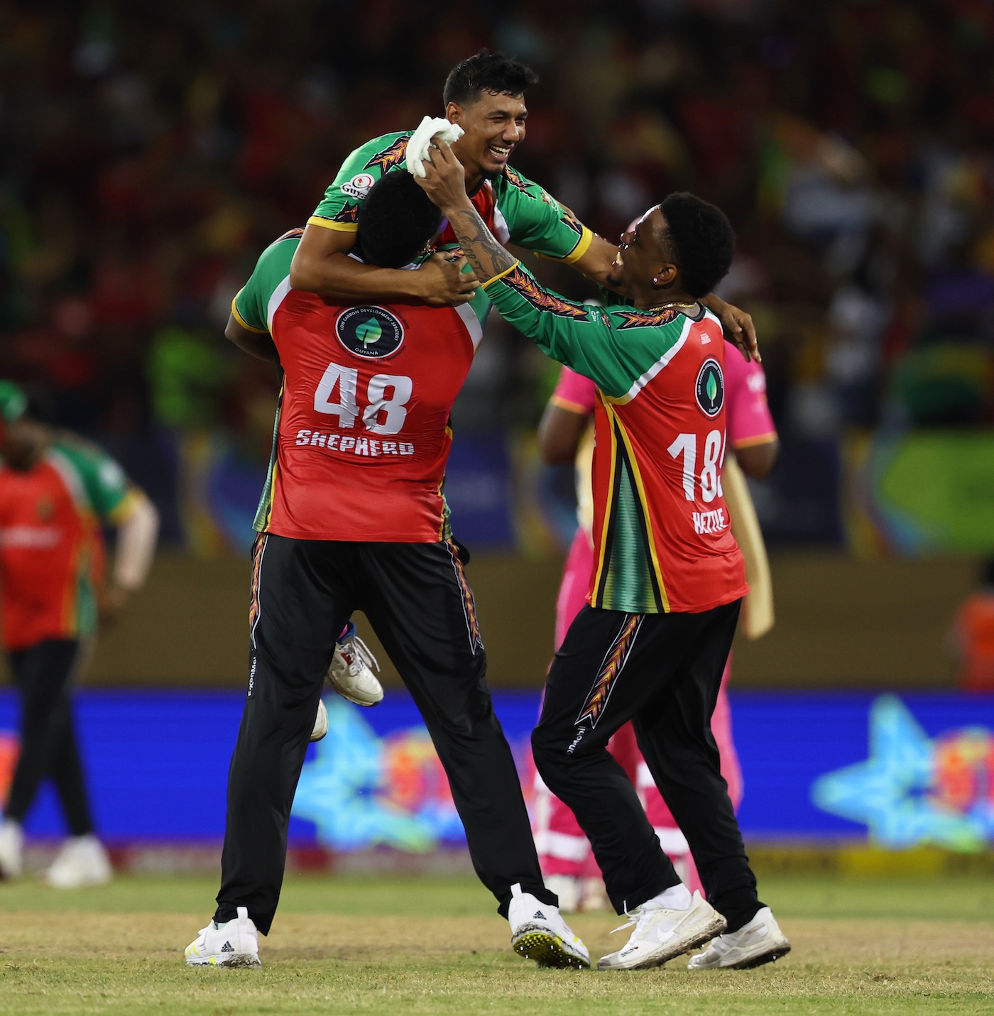 Motie's four-for puts Amazon Warriors in third successive CPL final