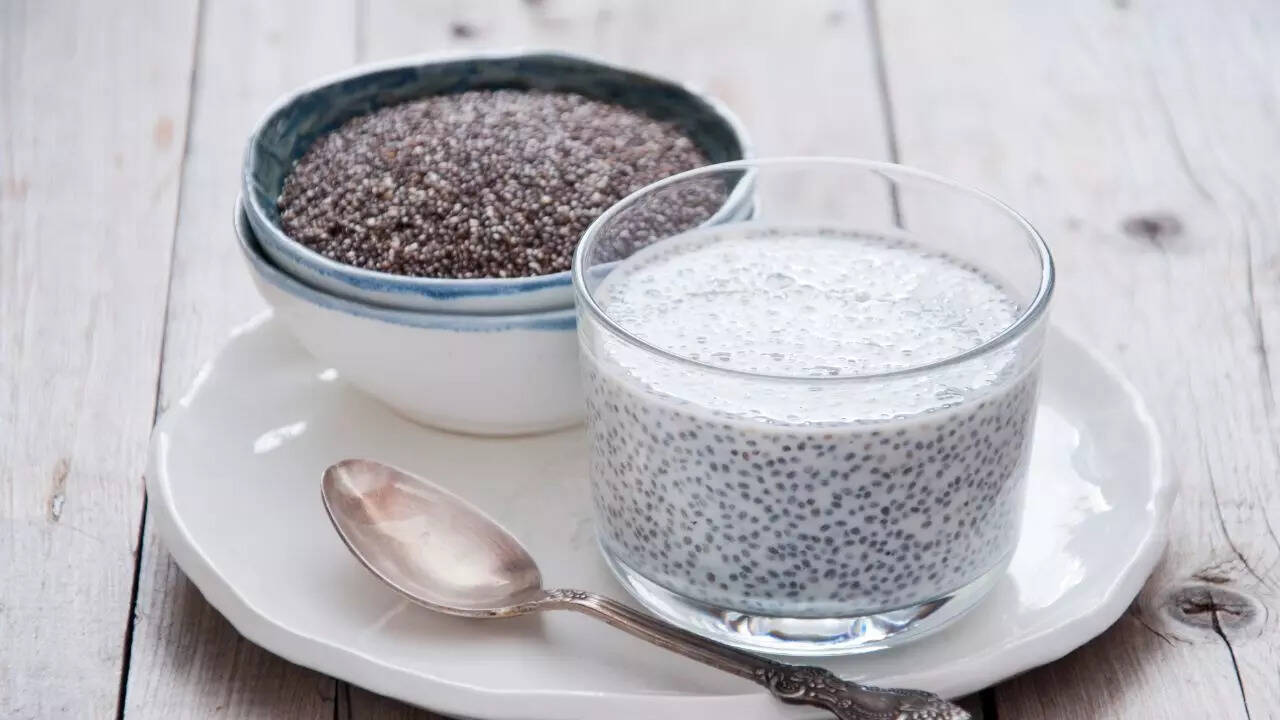 Chia seeds with milk side effects: Choking risk, digestive discomfort ...