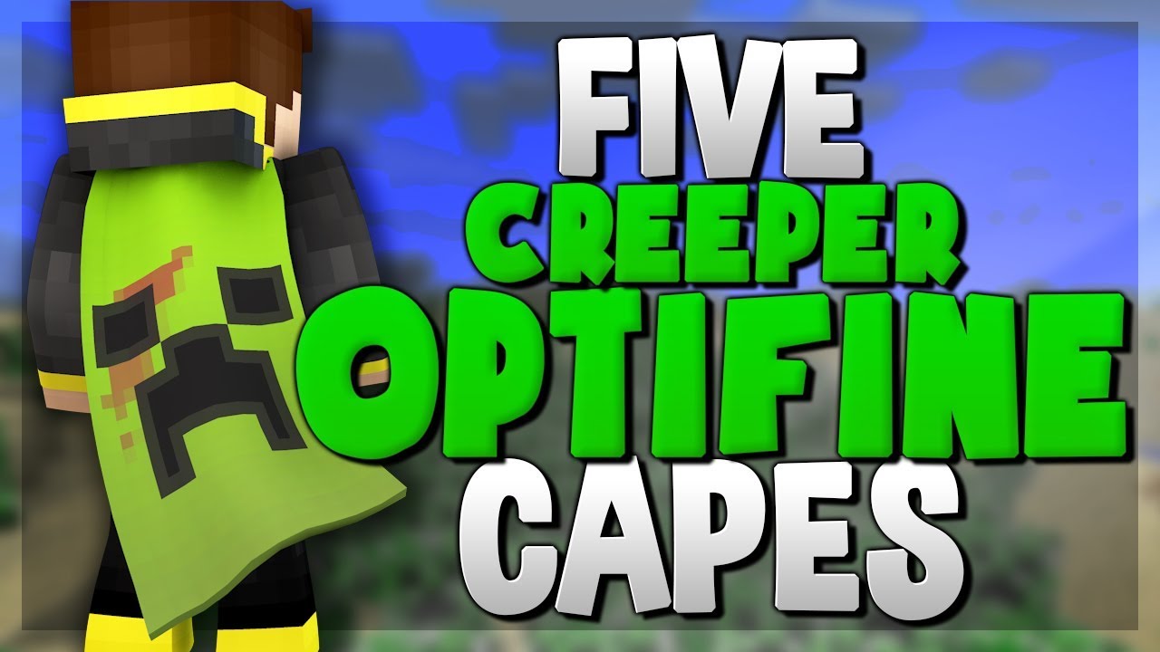 5 Creeper Optifine Cape Designs – Best Minecraft Cape Styles