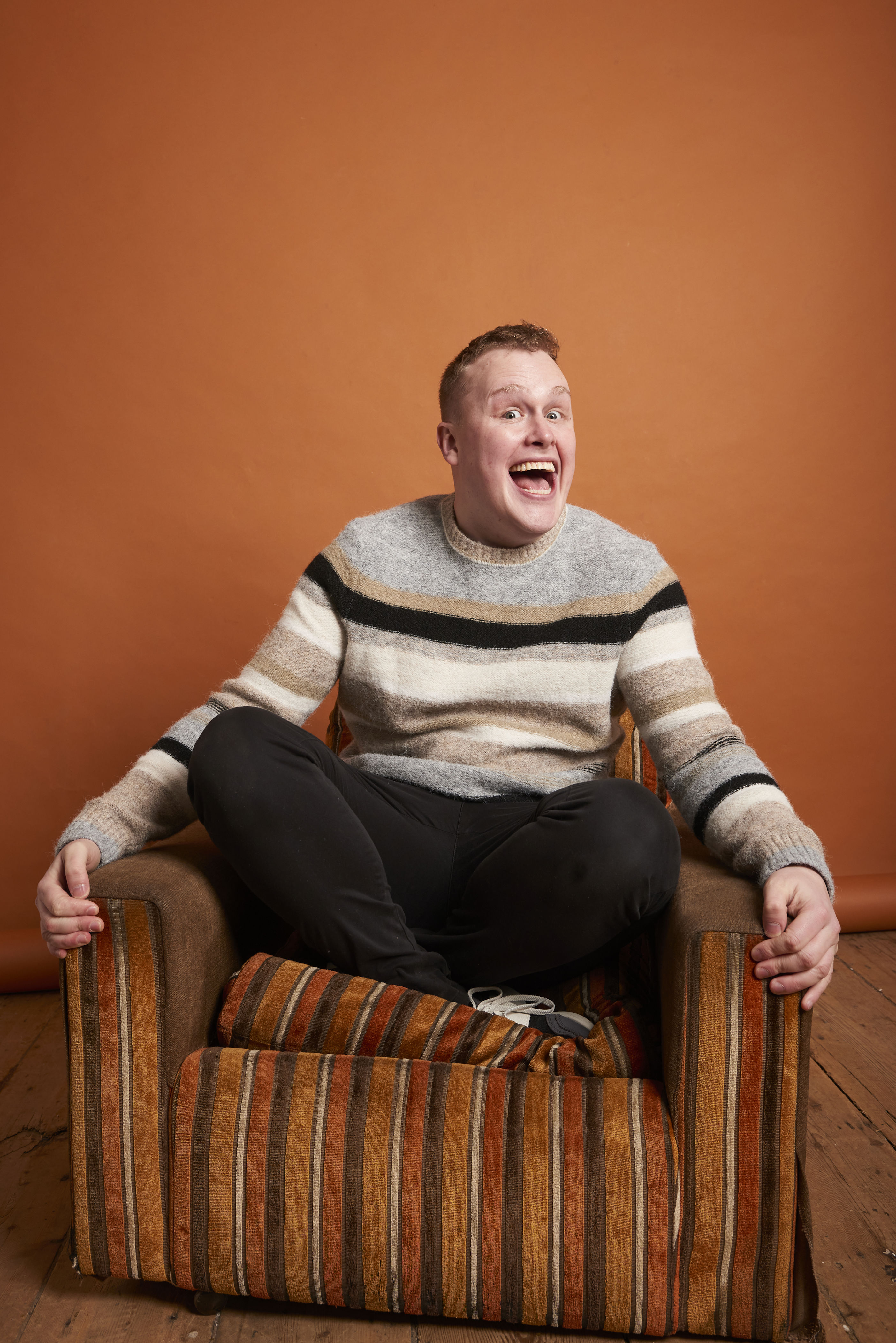 Manc comedian Josh Jones - when his dad met "the hugger!"