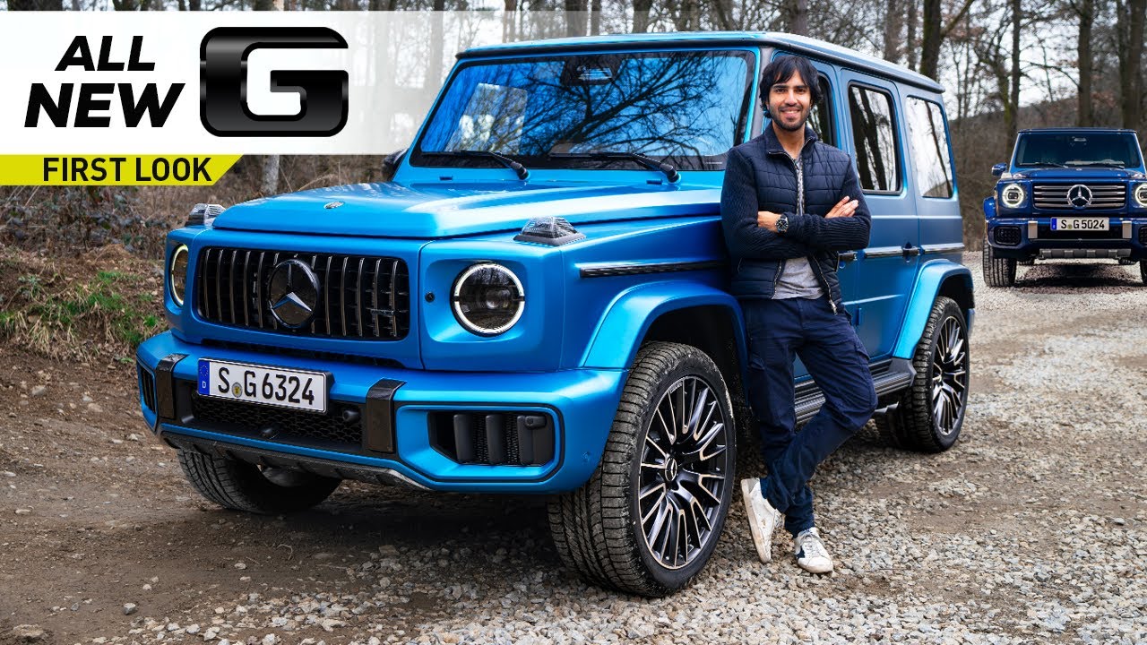 Mercedes AMG G63 and G500 Facelift First Look