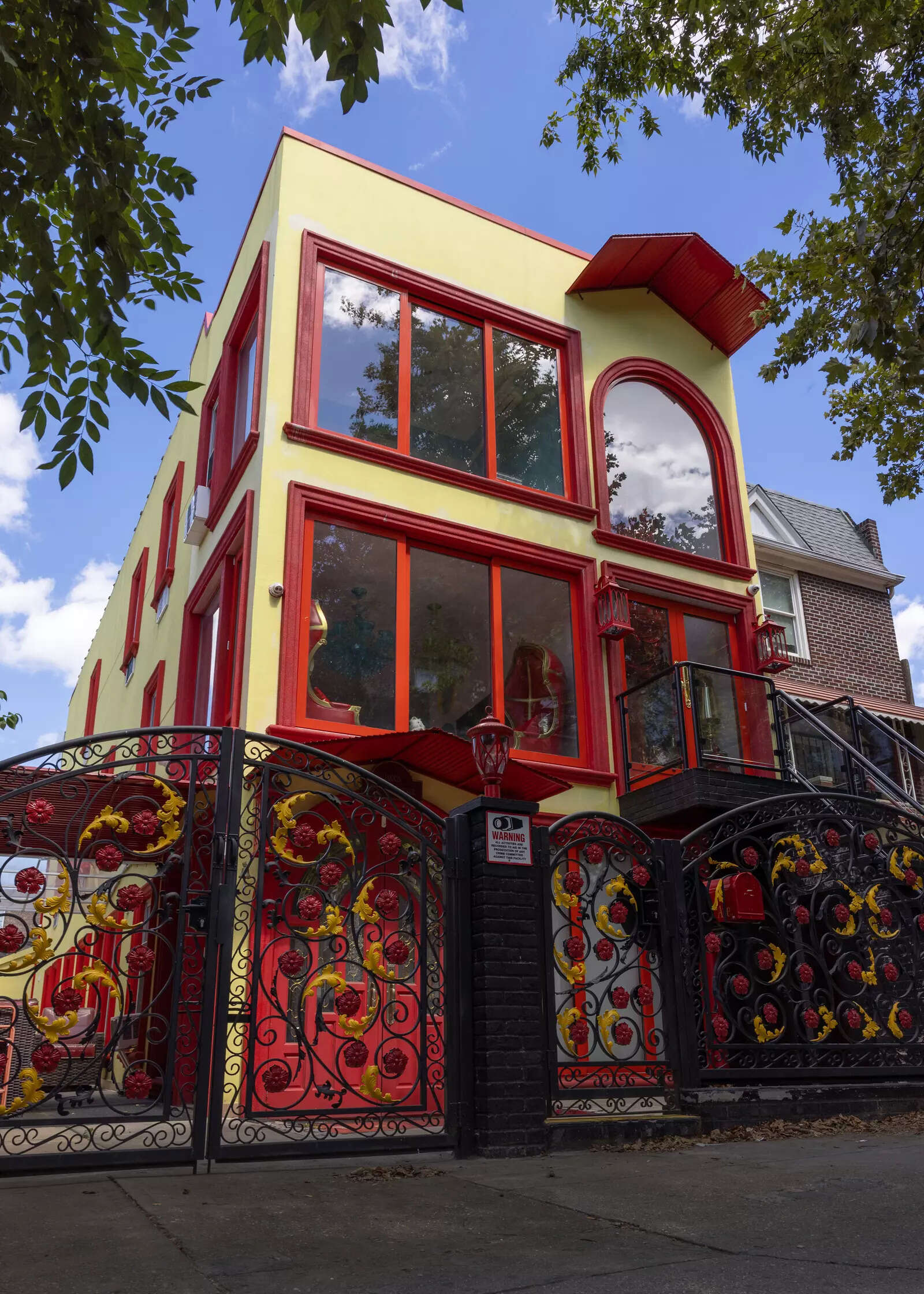 The 'most colorful home in Queens' has a dark secret