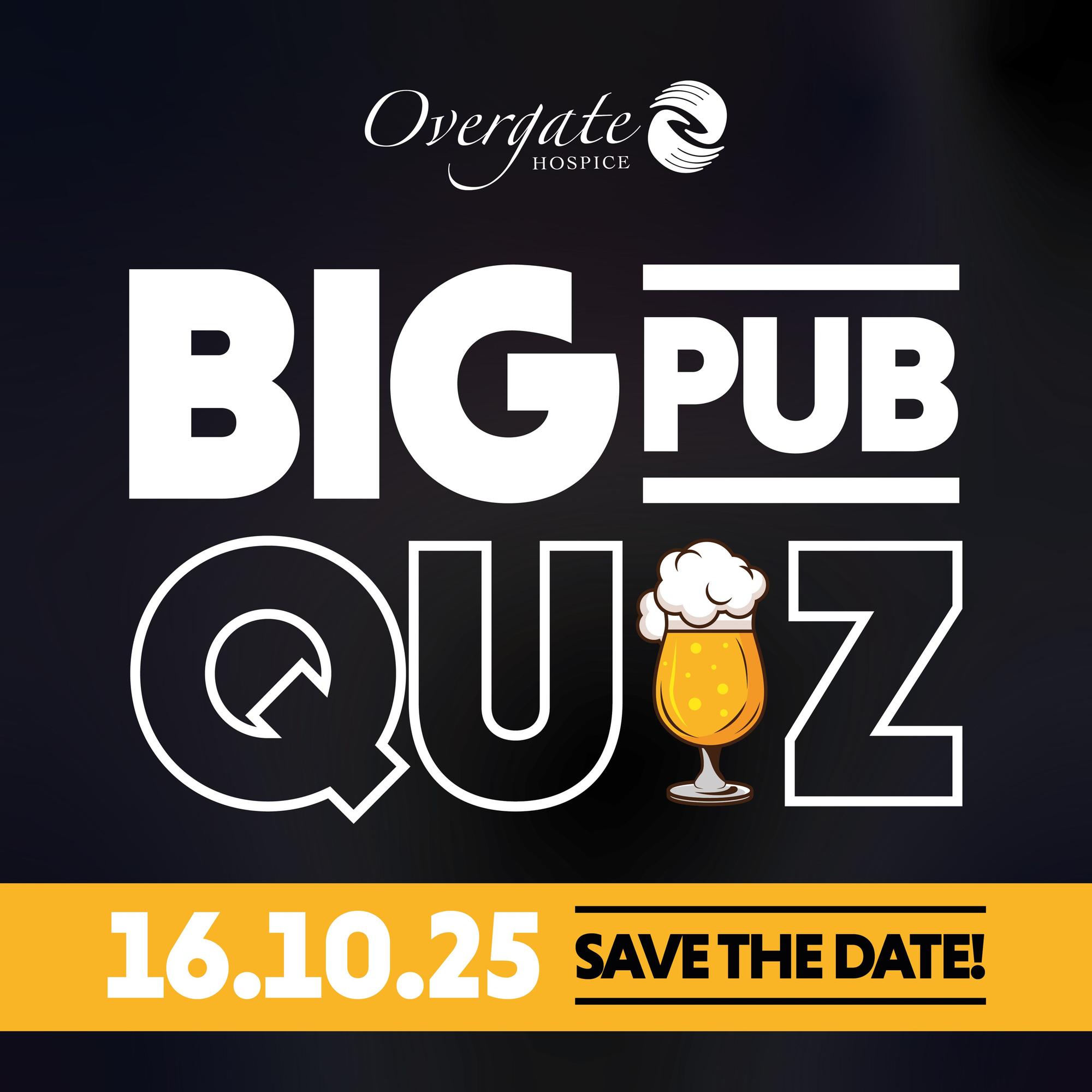 Overgate Hospice calls on Calderdale pubs to join their Big Pub Quiz Night