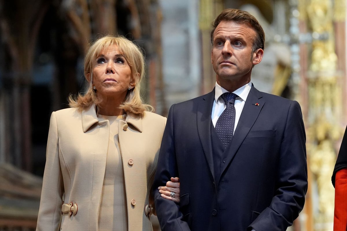 Who is Brigitte Macron, the wife of French President Emmanuel Macron?