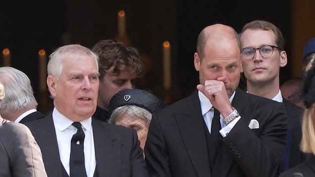 Lip reader catches Prince Andrew remembering better days at Duchess of ...