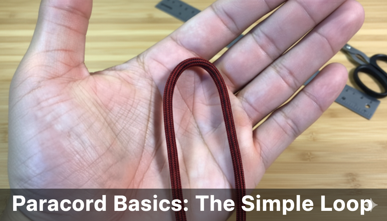 How to Attach a Key Ring to a Two Strand Paracord Monkey's Fist Tutorial