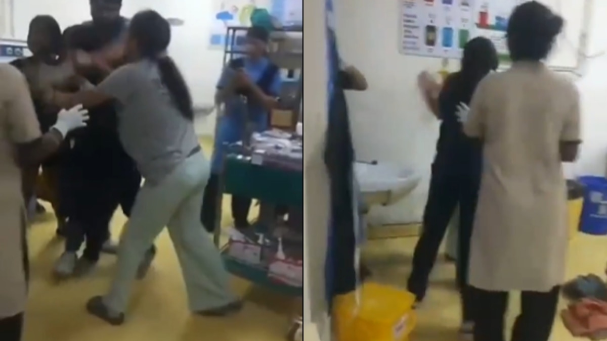 Shocking Brawl In Shahdol Hospital: Doctor Attacked By Fellow Interns ...