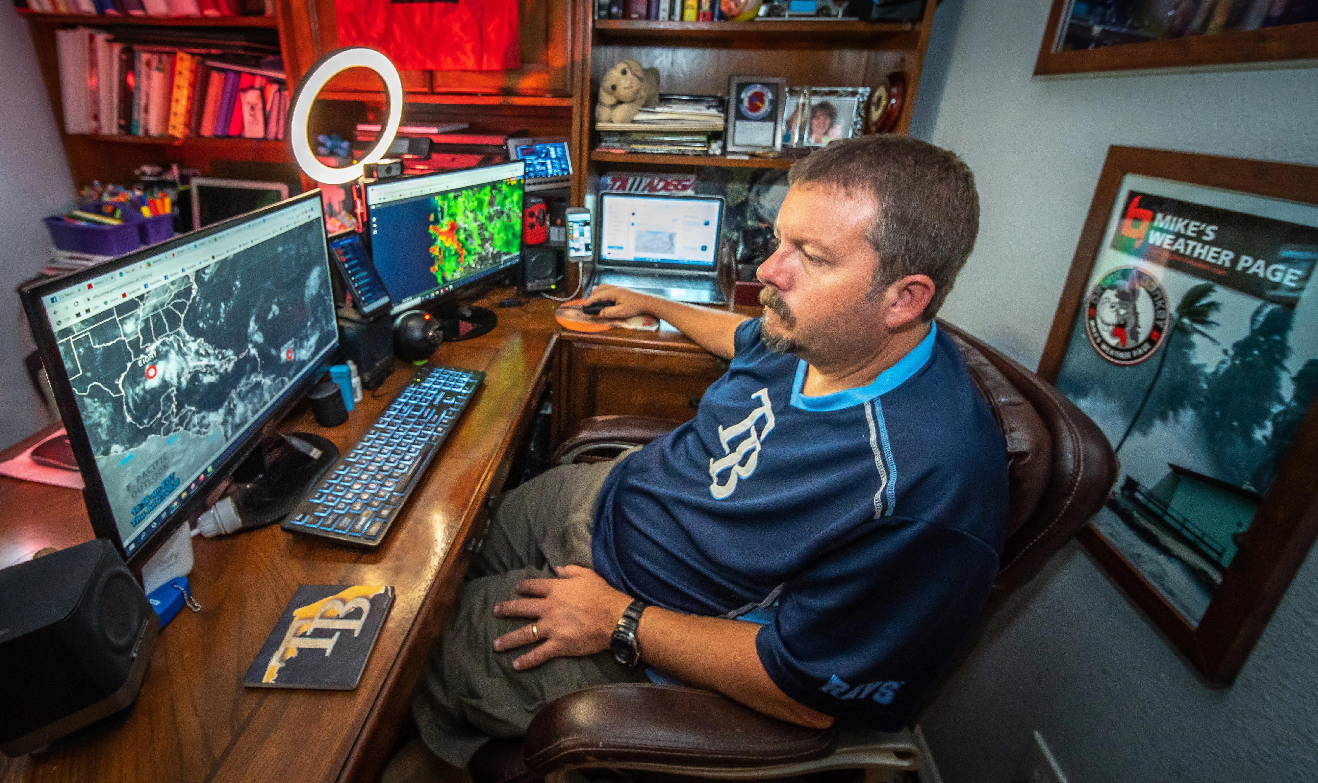 Florida's weather guy: Mike of Mike's Weather Page has won millions of fans