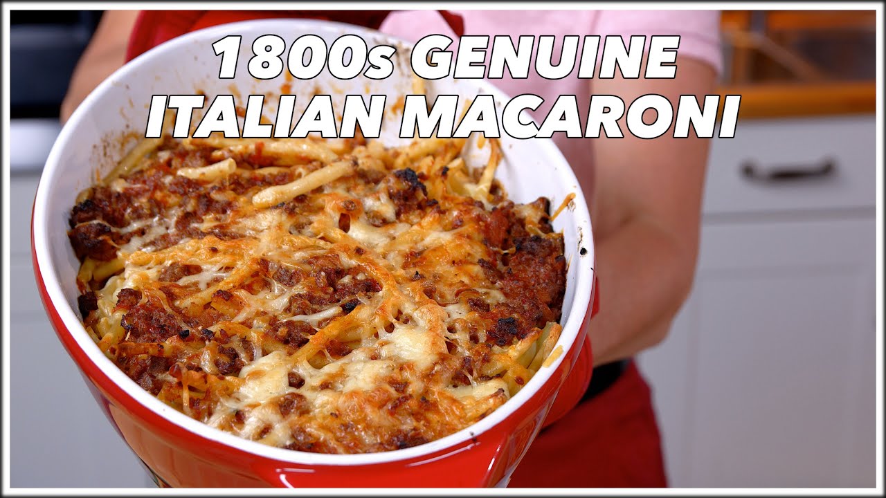 Old-School Italian Macaroni the Way Rural America Cooked It