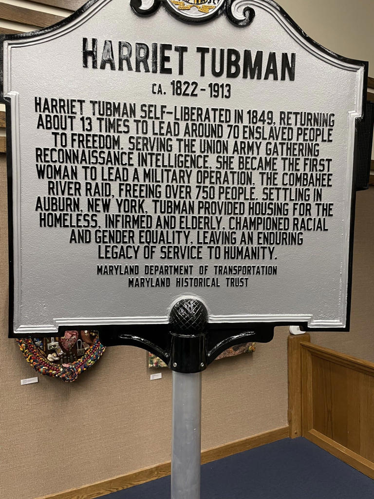 Harriet Tubman has new marker on Eastern Shore to fix inaccuracies ...