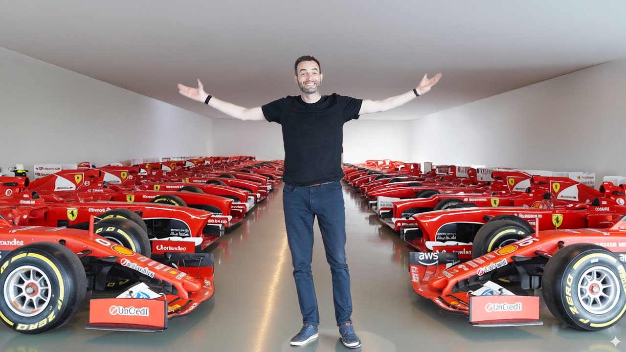 Decades of F1 Evolution: Inside Ferrari’s Exclusive Formula 1 Facility