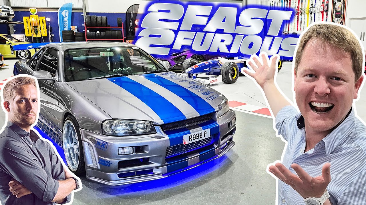 Nissan Skyline R34 GT-R from Fast & Furious at The Shmuseum